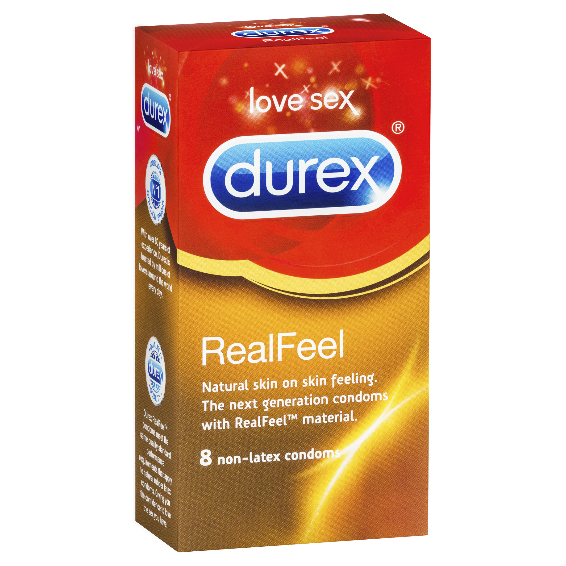 Durex Starter Pack Realfeel Condoms Massage Play Gels Strawberry