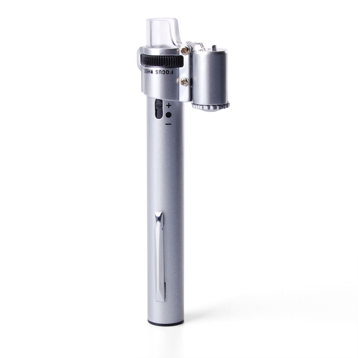 100X Pocket Microscope Magnifier LED Lighted Illuminated Magnifying 100X Pocket Microscope Magnifier LED Lighted Illuminated Magnifying