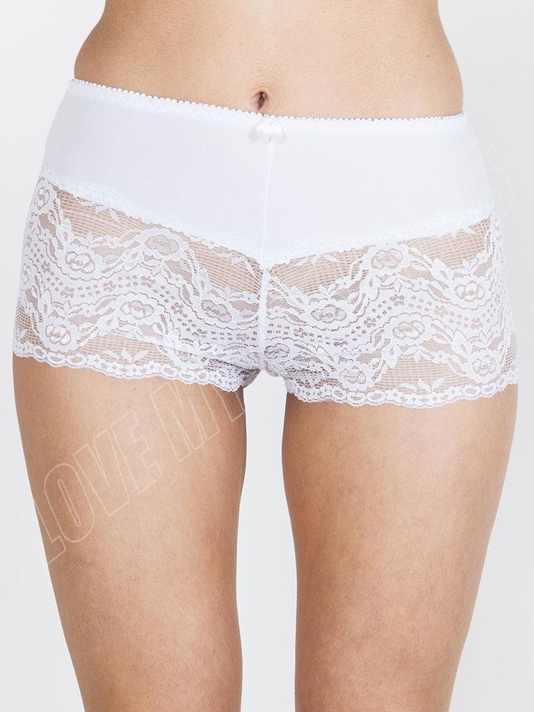 New Womens Ladies Sexy Small Flower French Lace Boxer Shorts Underwear