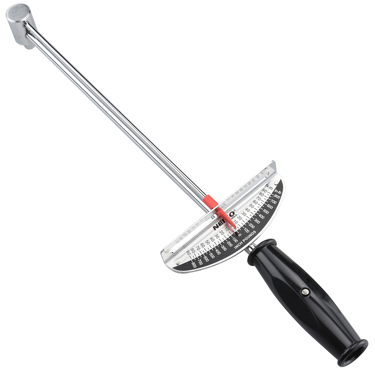 Beam Torque Wrench 3 8 Drive Socket Type Style Inch Pounds 800 In lb