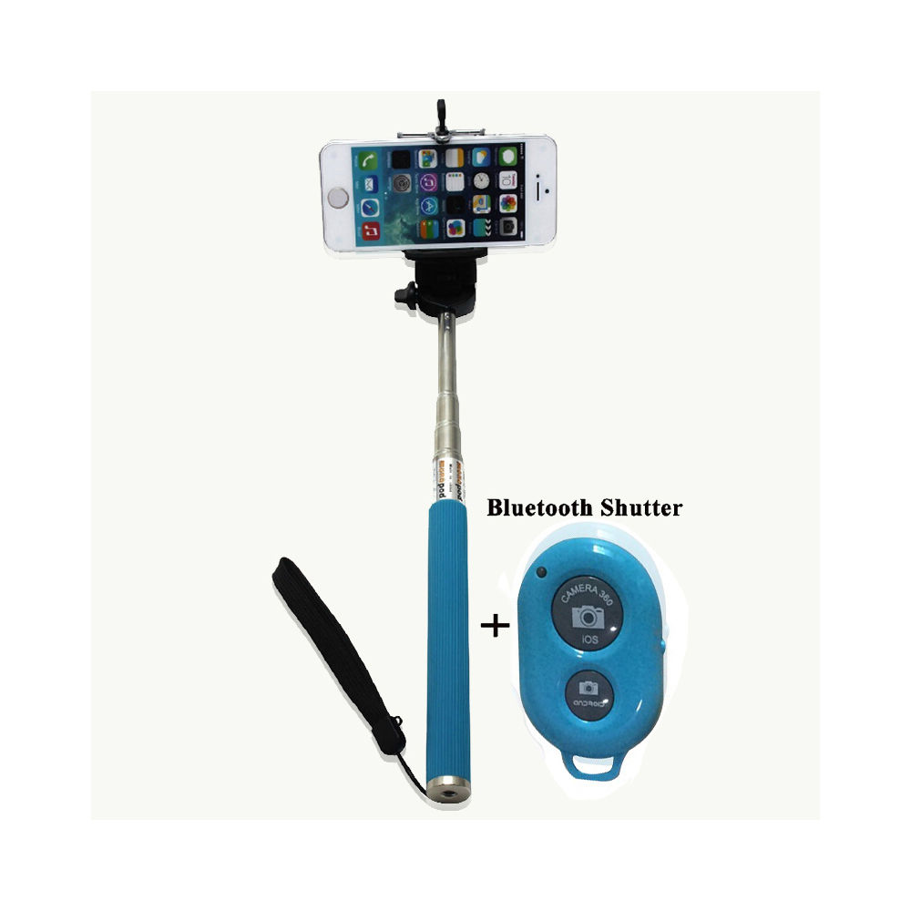Extendable Selfie Stick Phone Holder Remote Shutter Monopod For Phone