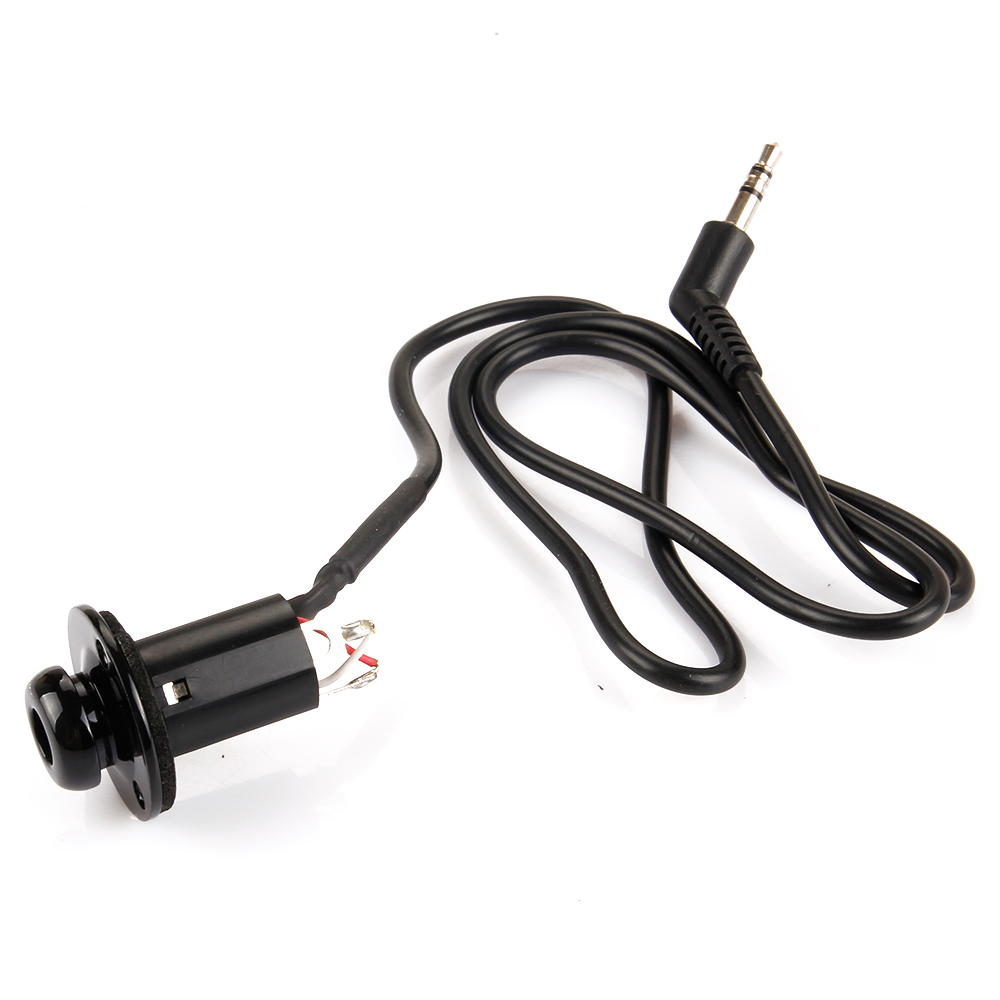 For Acoustic Guitar Pickup Jack Socket Stereo Stereo End Pin Output