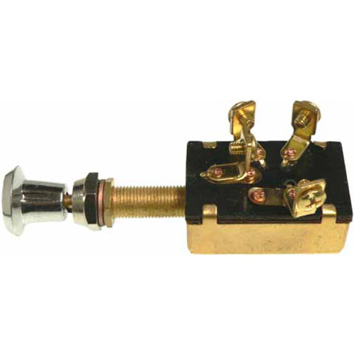 New UNIVERSAL Marine Push Pull Switch 4 Terminals 9900-9001