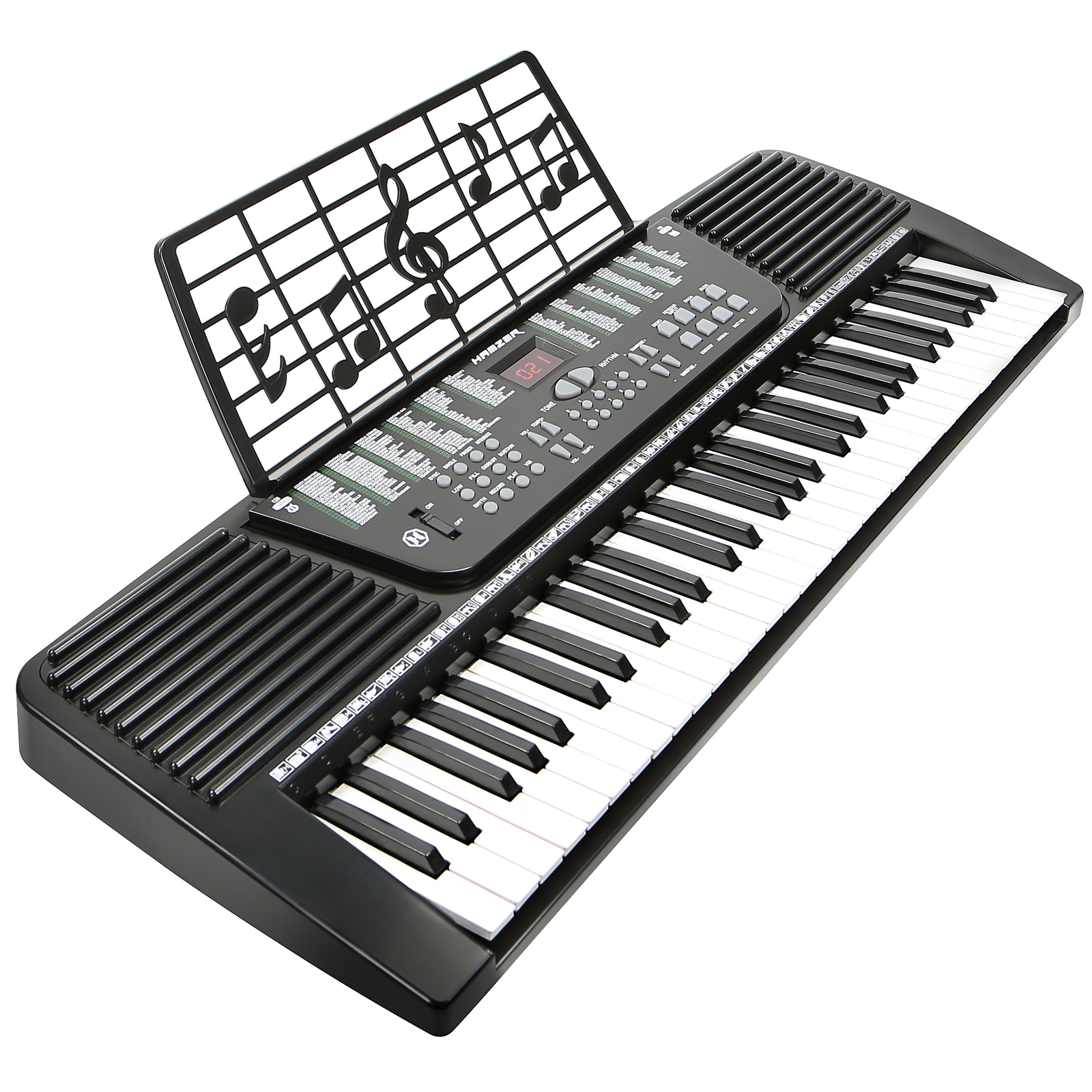 New 61 Key Electronic Music Keyboard Electric Piano Black New 61 Key Electronic Music Keyboard Electric Piano Black