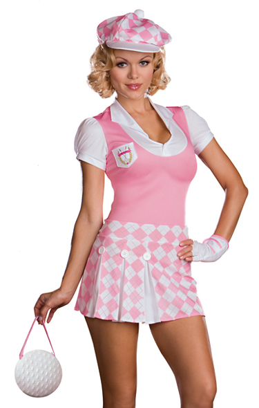 Sexy Sports Golfer Girl Adult Golf Halloween Costume Ebay