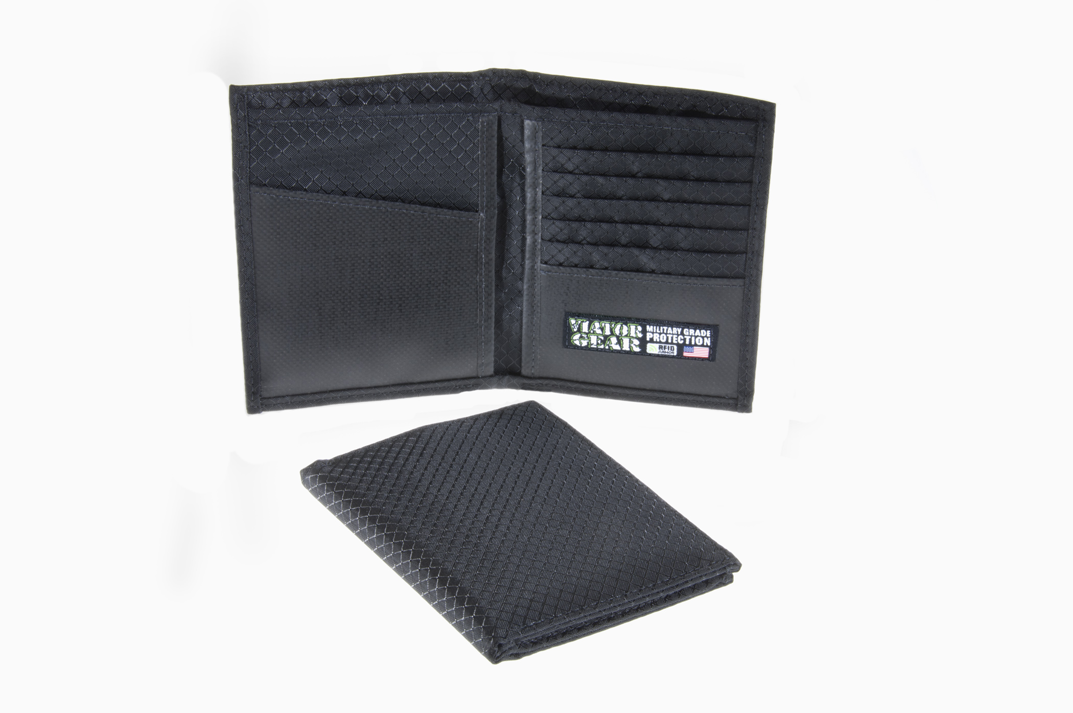Viator Gear Rfid Armor Passport Wallet Exclusive Us Military Technology Ebay