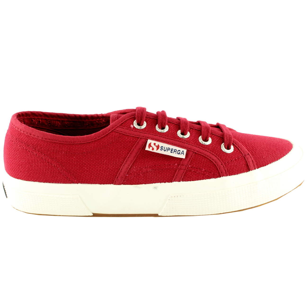 Mens Superga 2750 Cotu Classic Plimsoll Lace Up Canvas Casual Sneakers