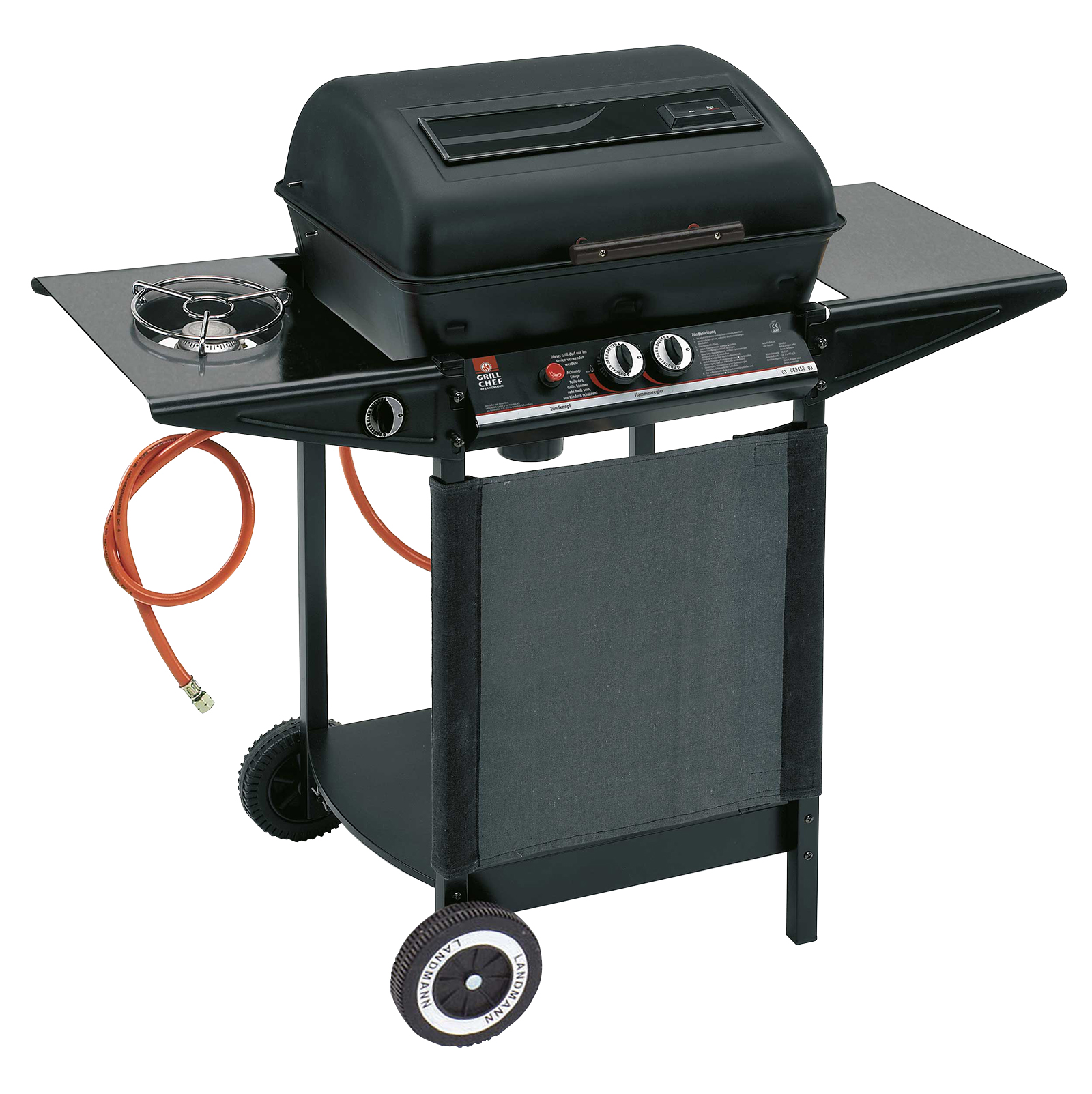 Landmann Lavastein Gasgrill Mit Seitenbrenner And Lavasteinen Gasgrill