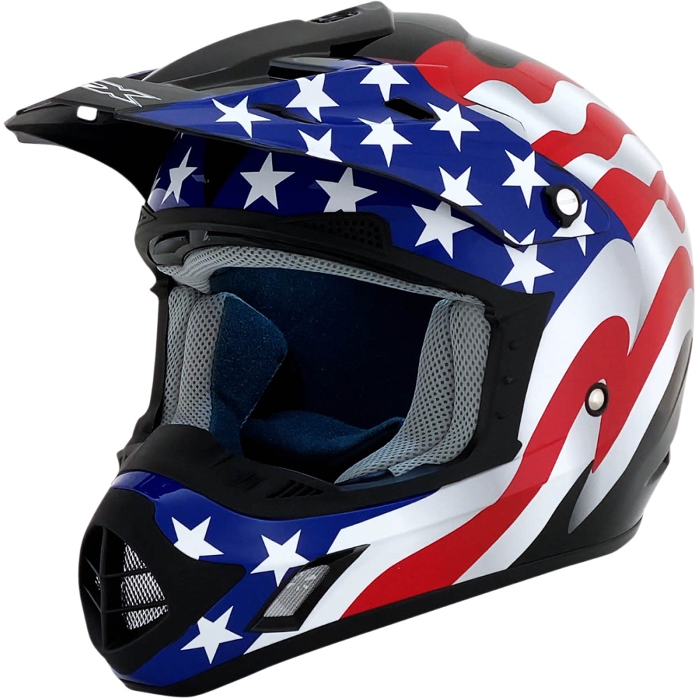 AFX FX-17 Freedom Helmet (XXX-Large, Black Flag) | eBay