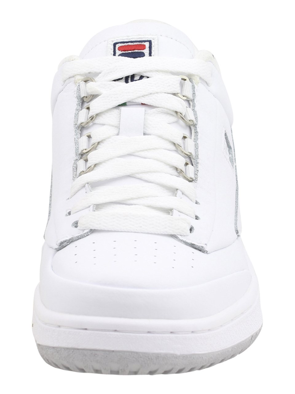 Fila Men's T-1-Mid-Premio White/White/V Blue High Top Sneakers Shoes | eBay