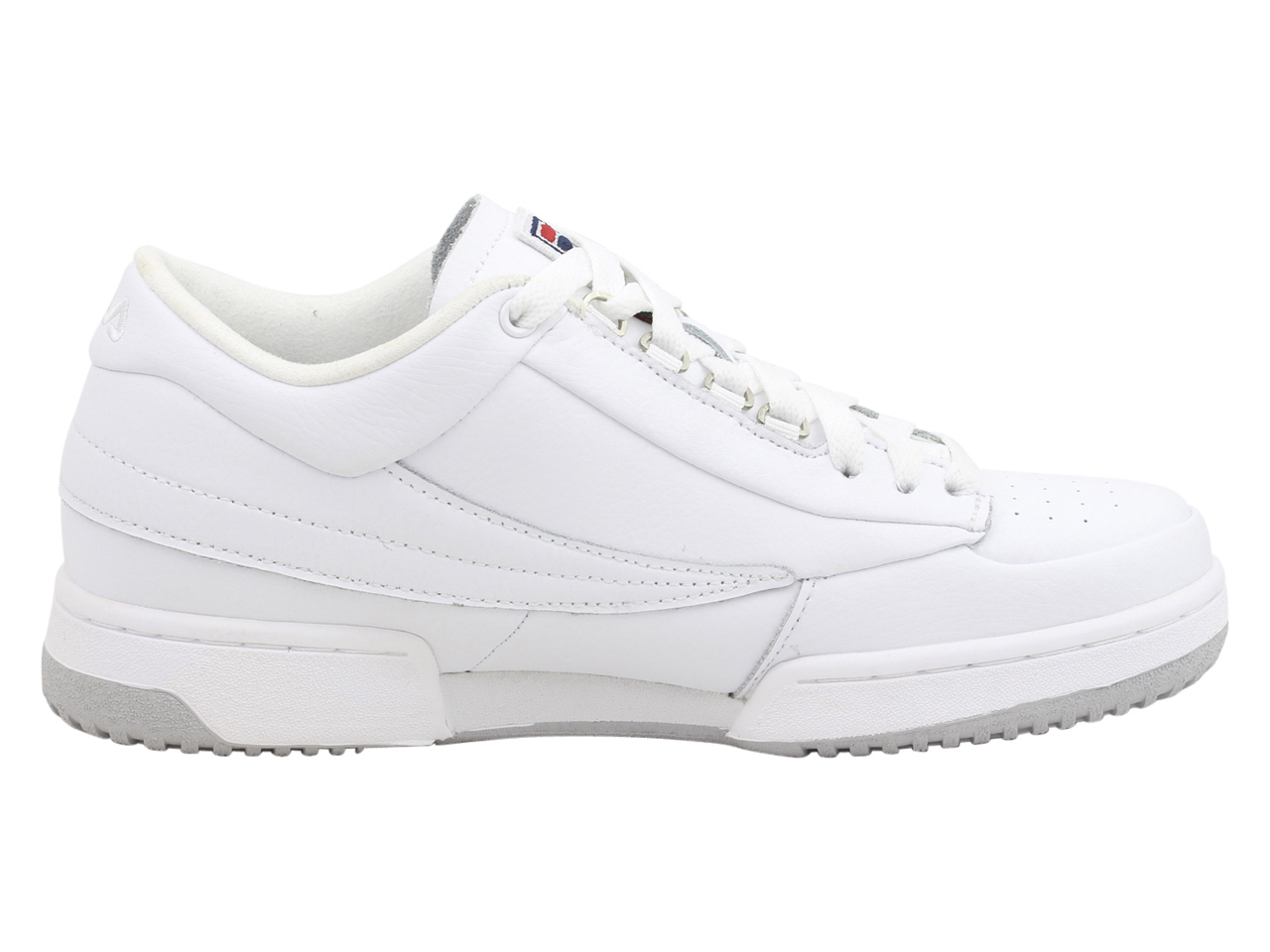 Fila Men's T-1-Mid-Premio White/White/V Blue High Top Sneakers Shoes | eBay