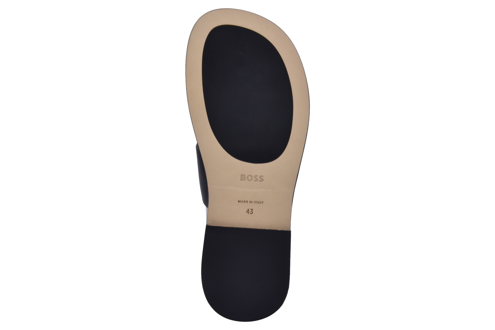 Hugo Boss Kael_Slid_Bure Men's Leather Slides Sandals Shoes | eBay