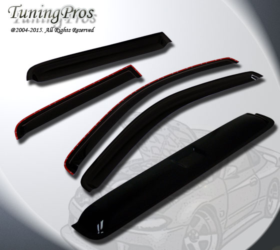JDM In-Channel Vent Window Visor Sunroof Type2 5pc Chevrolet HHR 06-11 ...