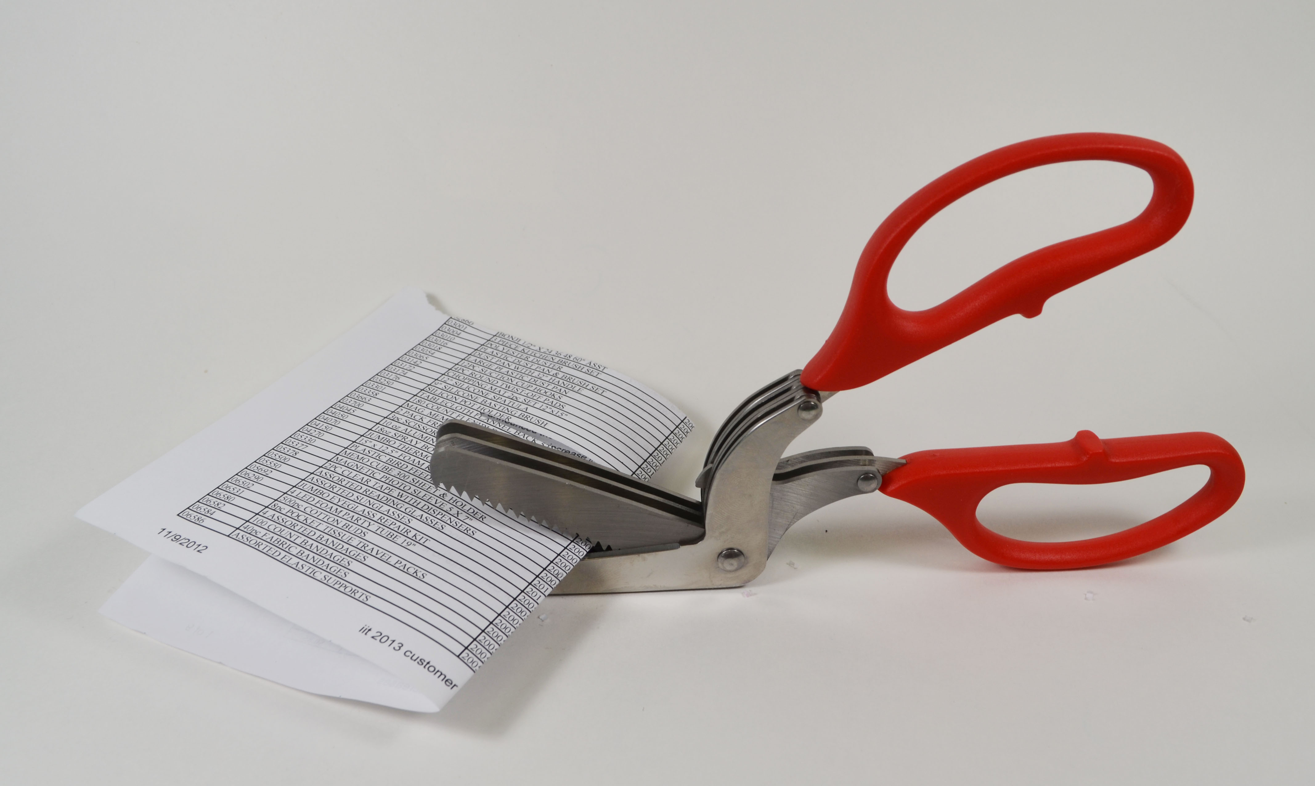 Stainless Heavy Duty Cross Cut Security Shredding Scissors Destroy ...