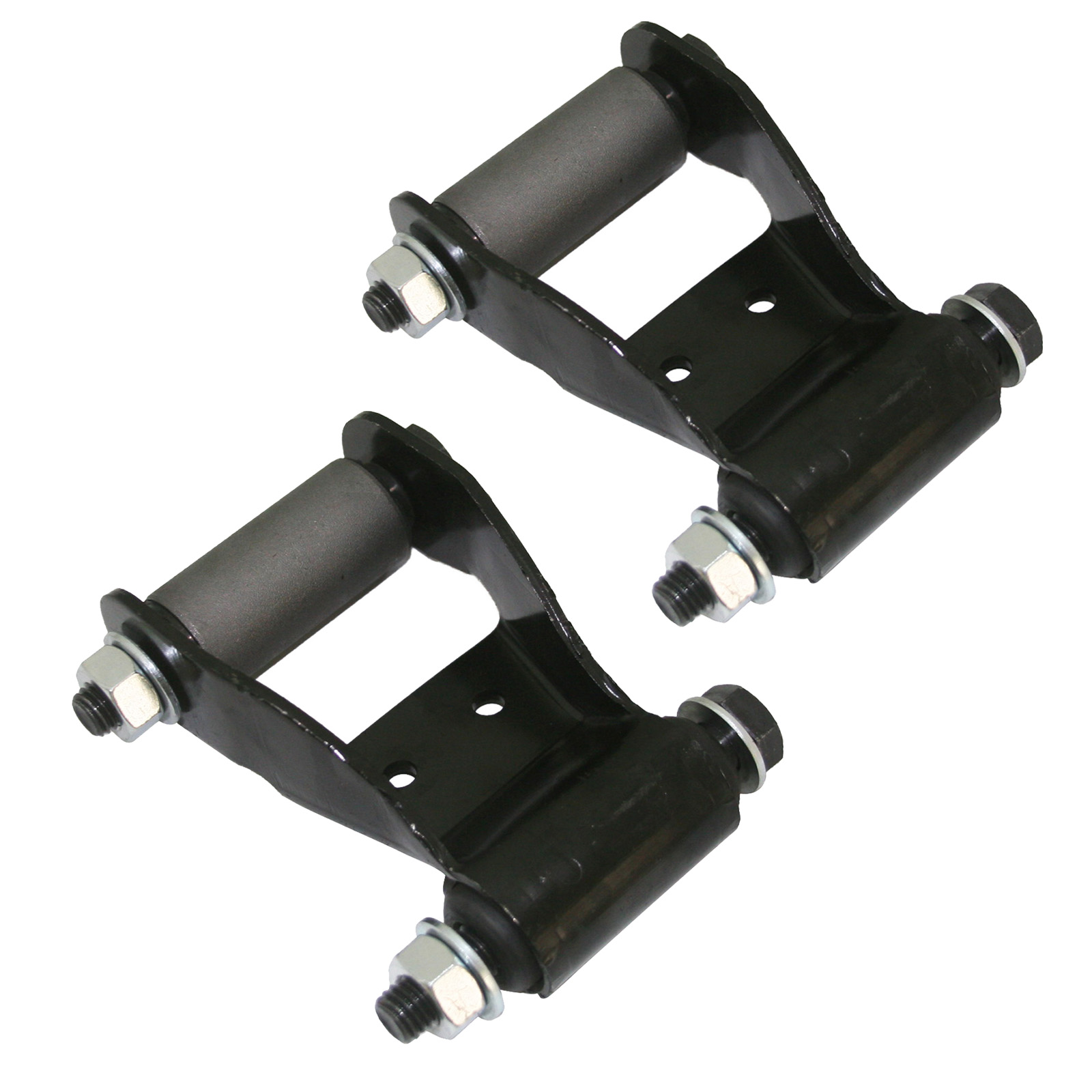 2pc Rear Leaf Spring Shackle Bracket Kit For Ford F150 F100 Ranger Oe