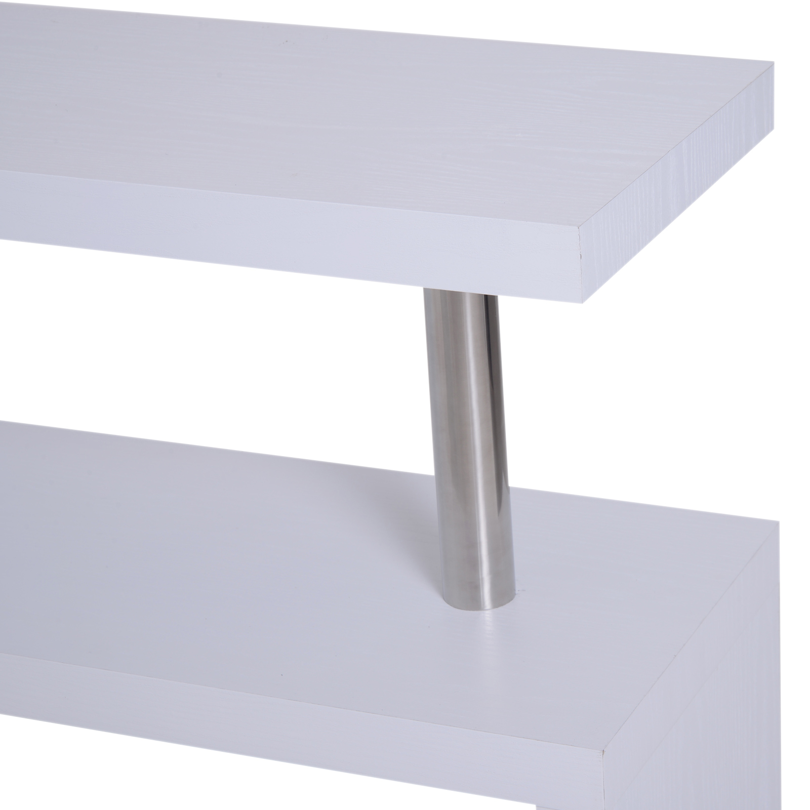 360° Rotating Foldable Convertible Office Desk Shelf Combo Writing ...