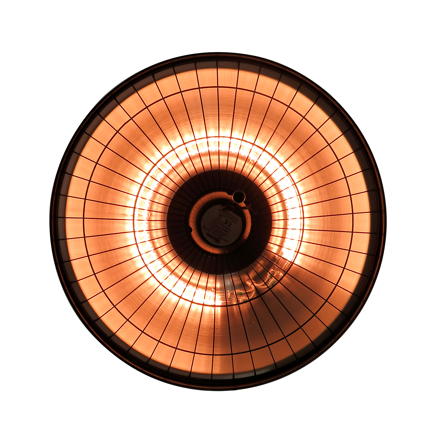 Outsunny Adjustable Infrared Halogen Ceiling Mounted Light Heater 1000 ...