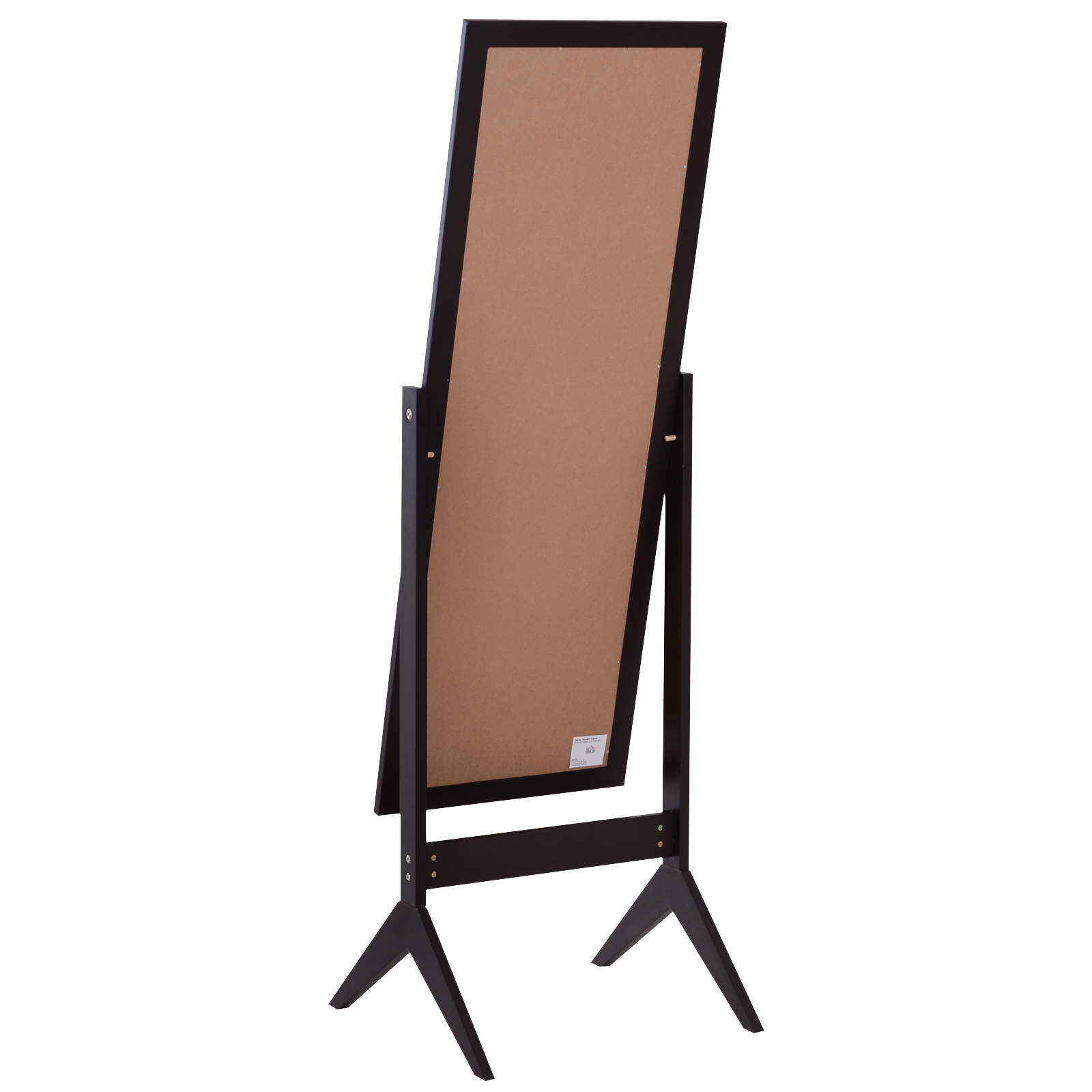Tall Dressing Mirror Freestanding Adjustable Angle 148x47cm Bedroom | eBay