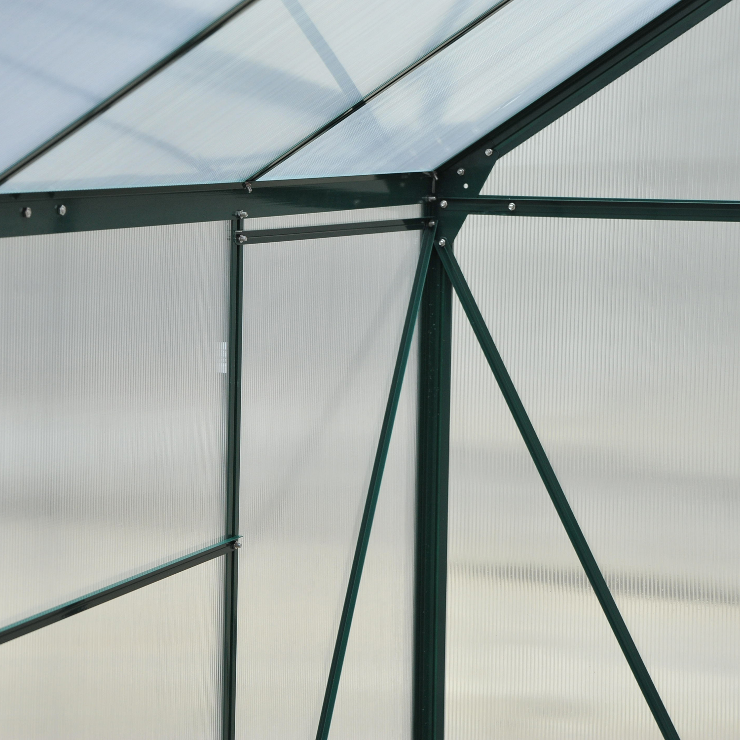 Polycarbonate Greenhouse Frames