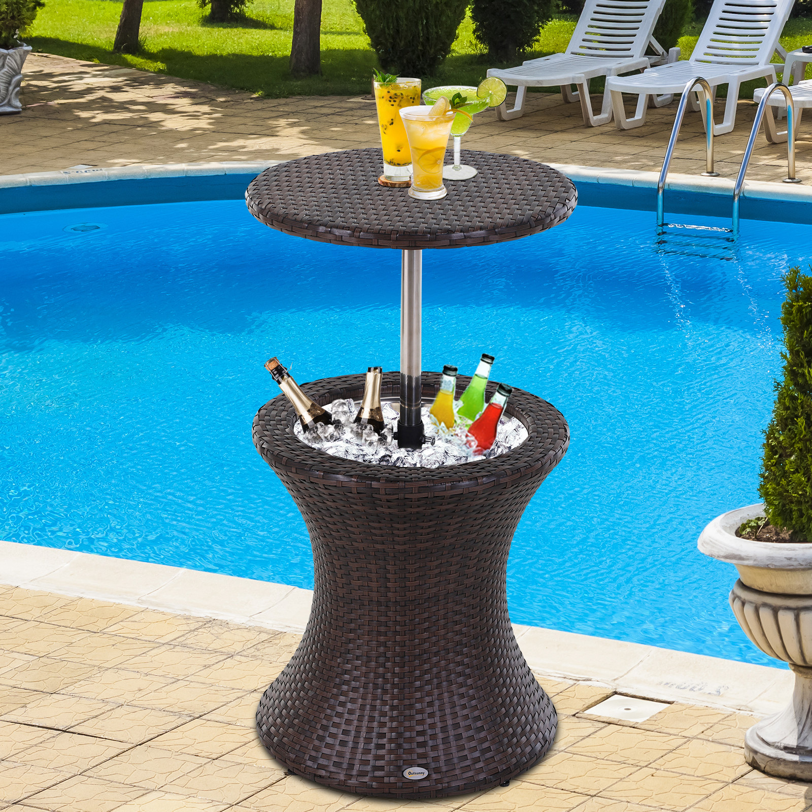Cheap Ice Bucket Table at Charles Casale blog