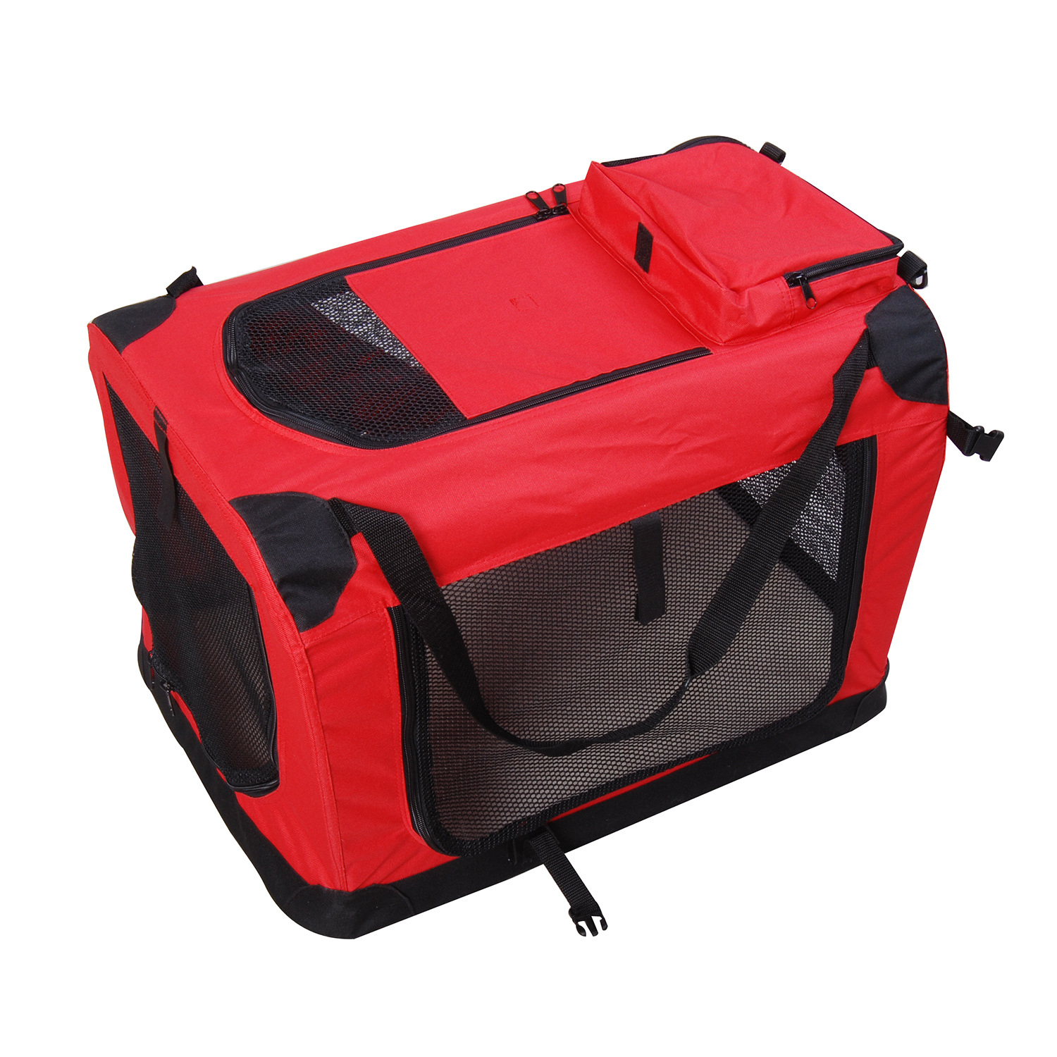 Dog Pet Puppy Fabric Portable Carrier Crate Kennel Bag Cage Fold Travel ...