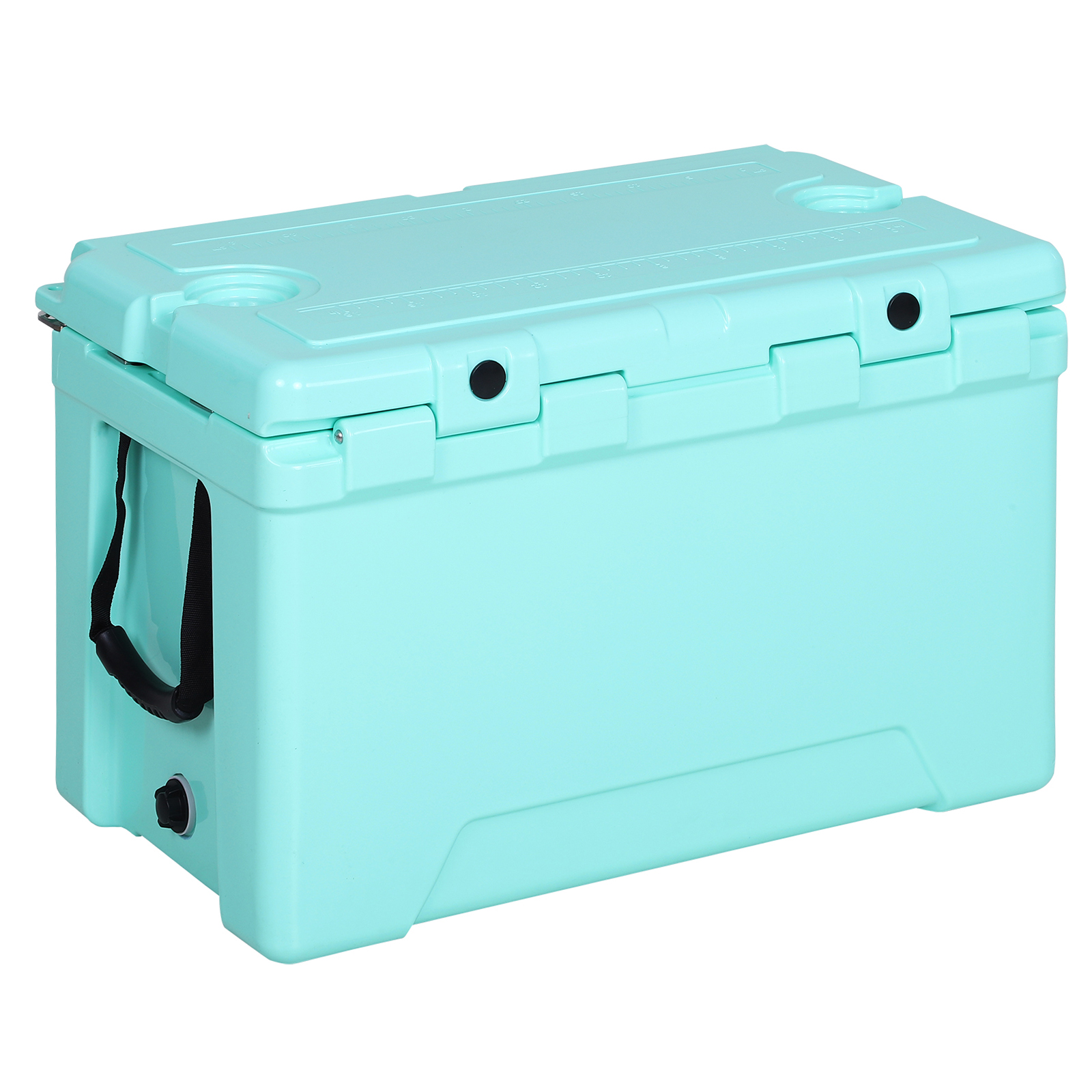 50Q Ice Cooler Outdoor Insulated Cooling Box Portable | eBay