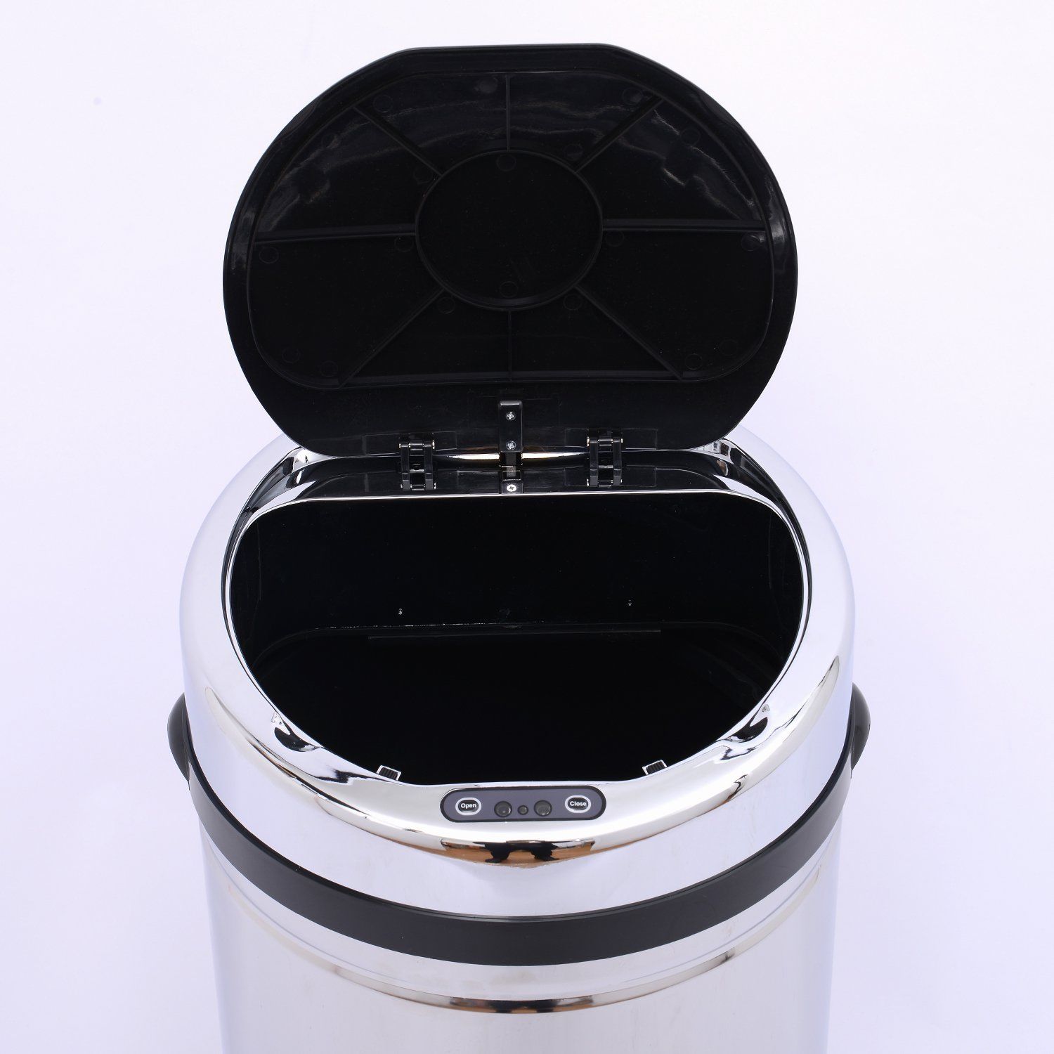 Stainless Steel Automatic Sensor Dustbin Rubbish Waste Bin Kitchen ...