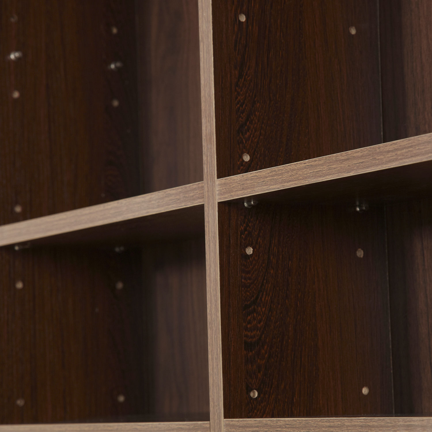 CD DVD Media Storage Wooden Shelves Bookcase Display Shelving Unit ...