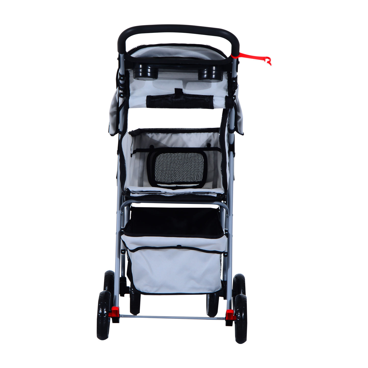 Hundewagen Hundebuggy Hunde Pet Stroller Buggy 4 Farben 3/4 Räder | eBay