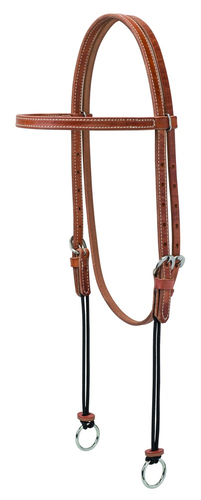 Weaver Justin Dunn Bitless Bridle- Western Tack