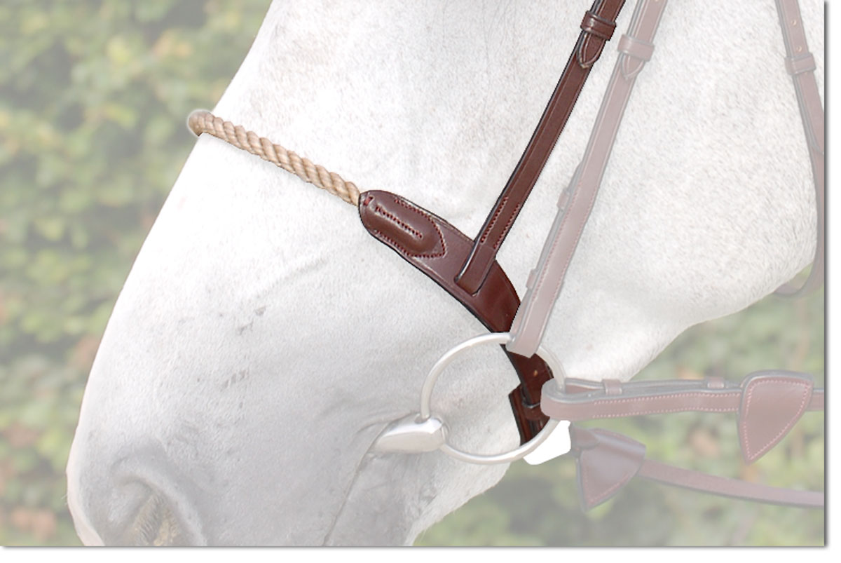 Dy'on Rope Noseband - English Bridle Parts