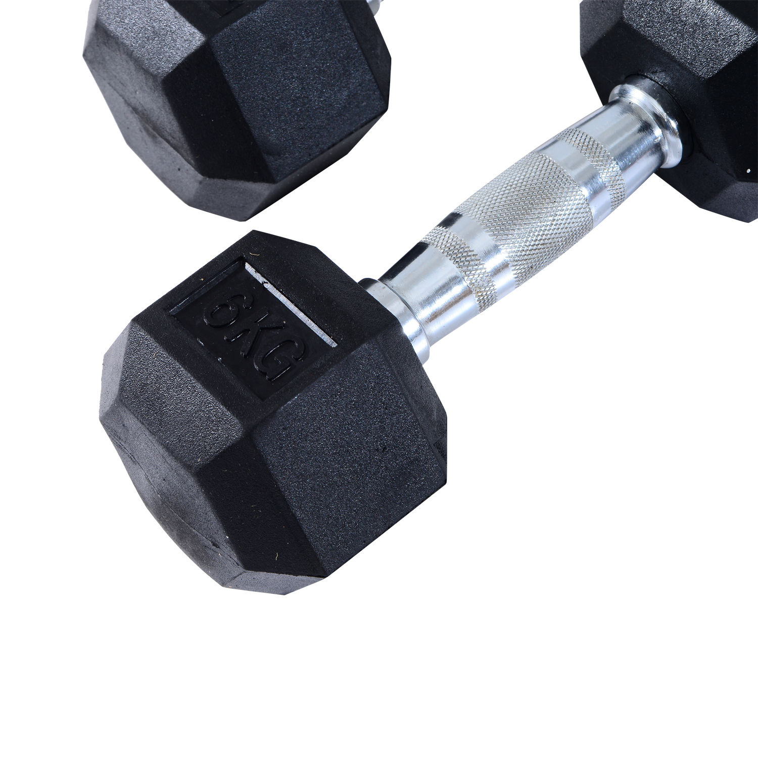 Hex Dumbbell Rubber Weights Sets Hexagonal Gym Fitness Lifting Home | eBay