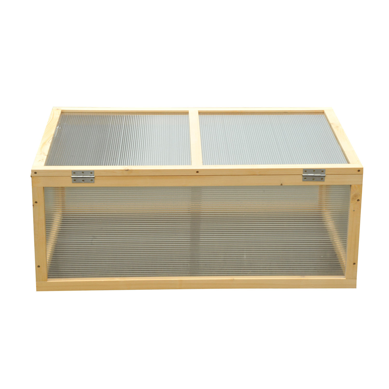 Mini Wood Greenhouse Cold Frame Garden Flower Planting Box Growhouse 3 ...