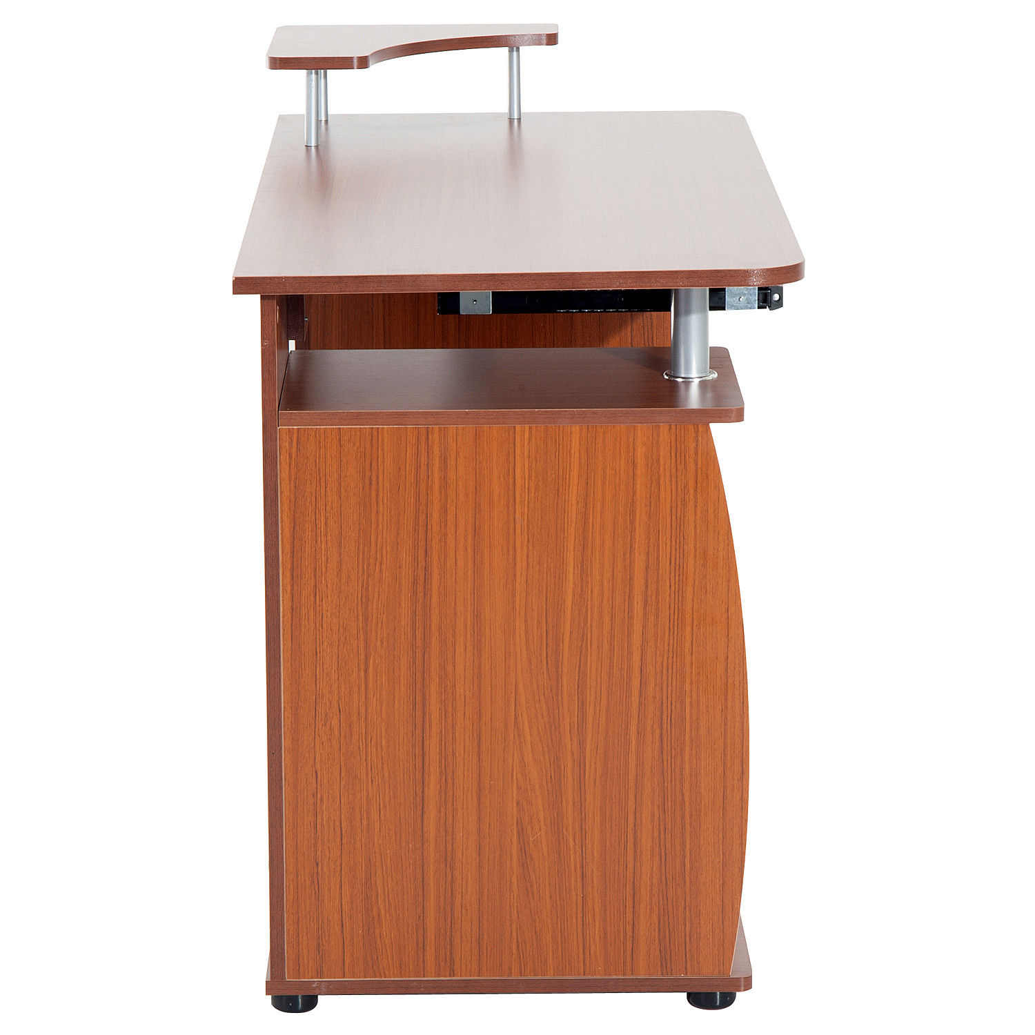 Wooden Pc Computer Desk Desktop Table Home Office Writing Workstation ...