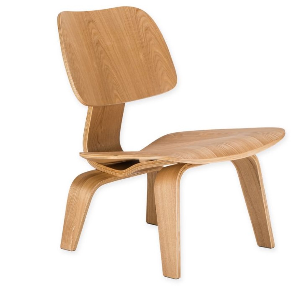 LCW Style Lounge Chair - 7 Layer Molded Plywood | eBay