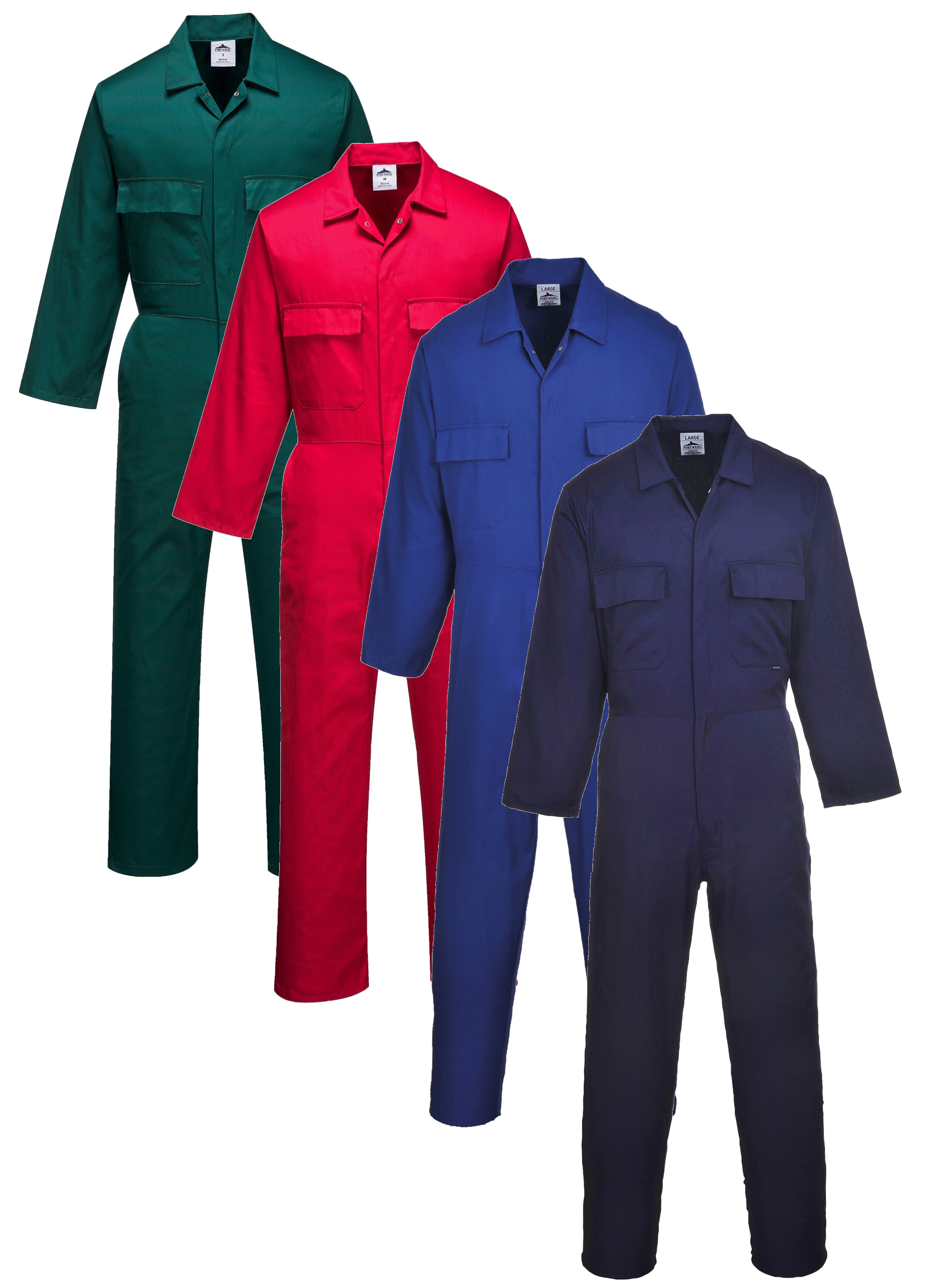 PORTWEST S999 Euro Work Coverall boilersuit overalls All Colours Size portwest-s999-euro-work-coverall-boilersuit-overalls-all-colours-size