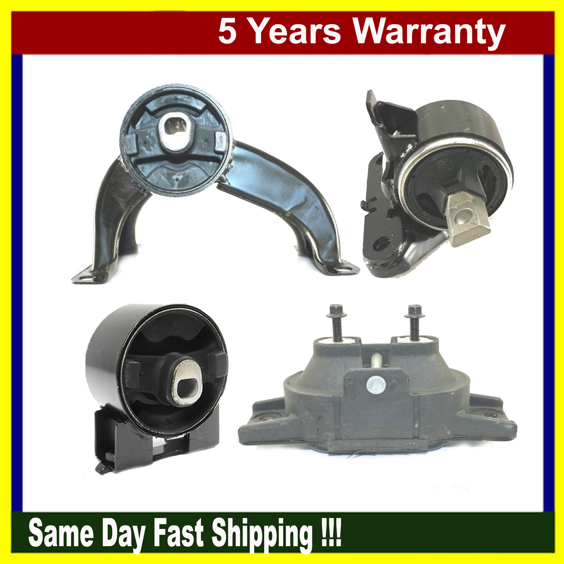 For Dodge Journey SE Sport Utility 2.4L FWD Engine Motor & Trans. Mount ...