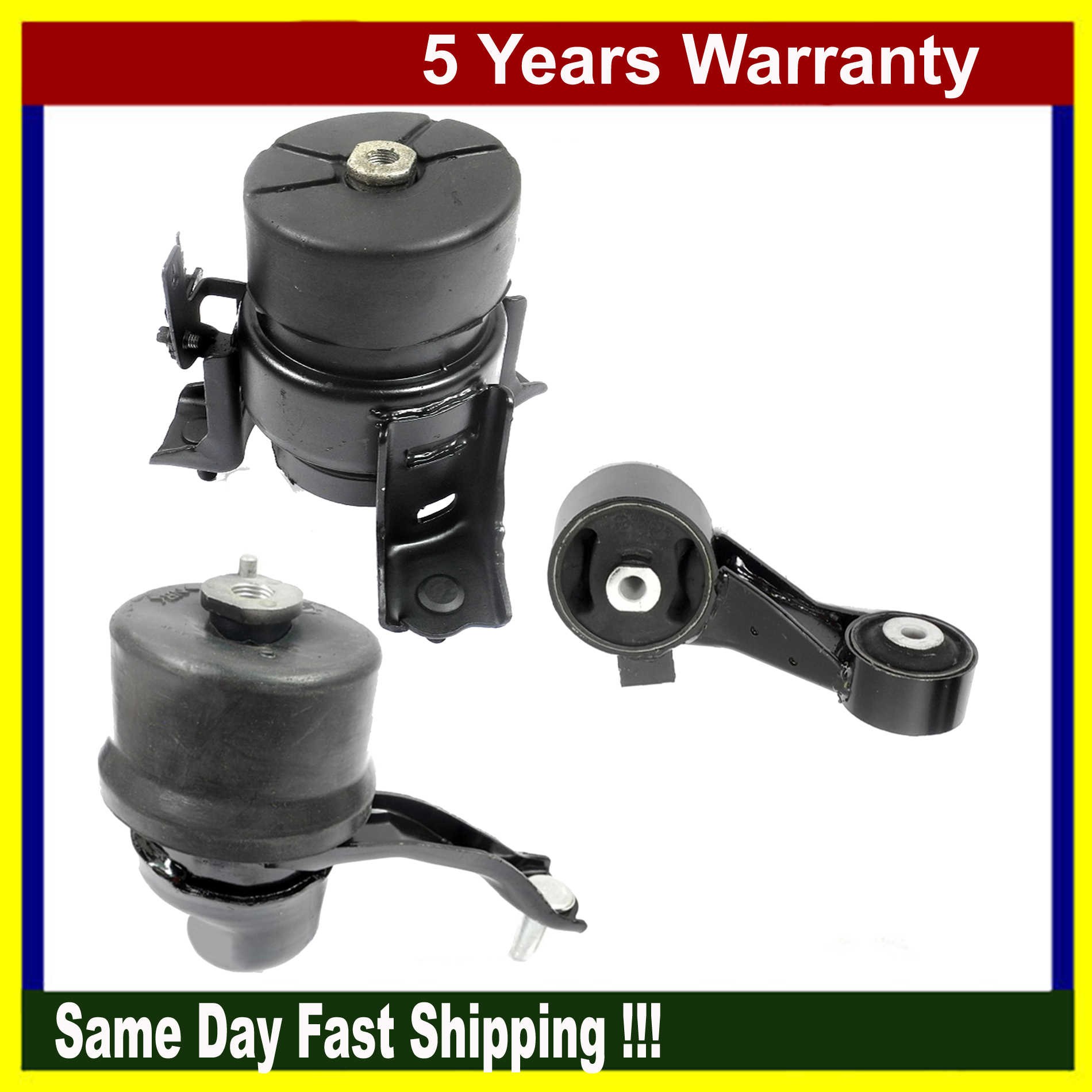 For Toyota Camry SE Sedan FWD 3.3L Engine Motor & Trans. Mount Set 3PCS ...