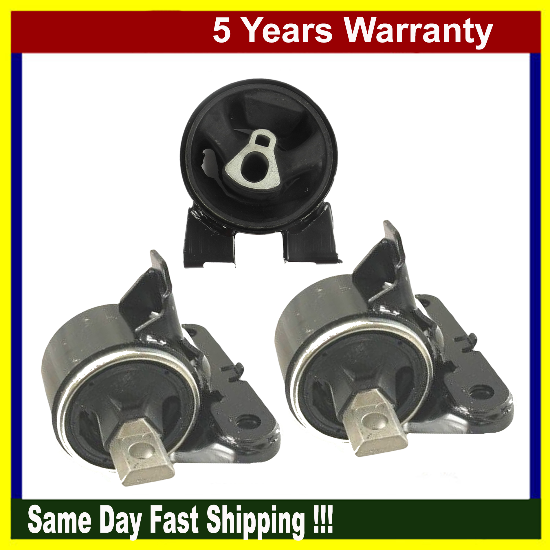 3PCs Engine Motor Mount For Chrysler Sebring Limited Convertible FWD 3 ...