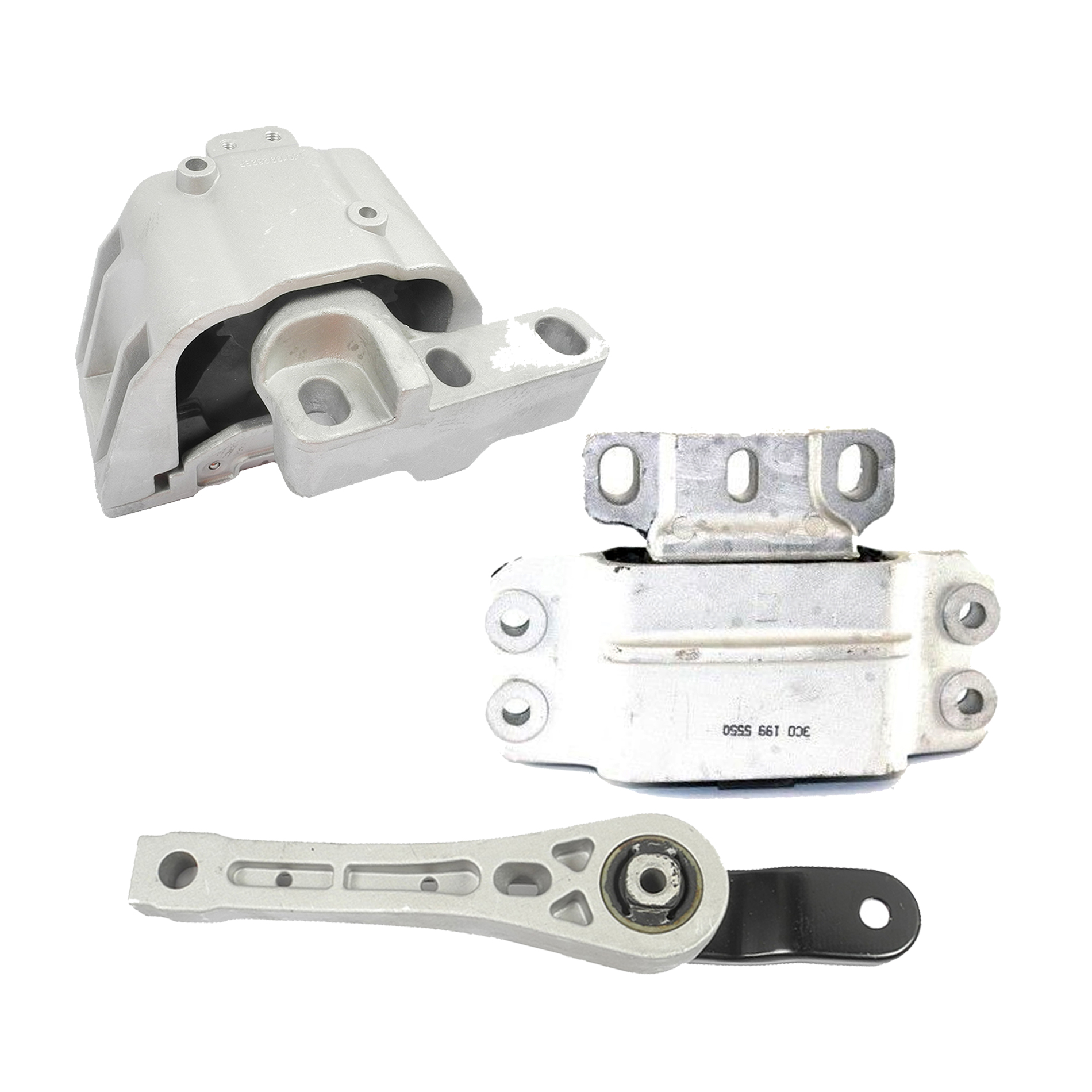 For Volkswagen Jetta GLS TDI Sedan 1.9L FWD Engine Motor & Trans Mount ...