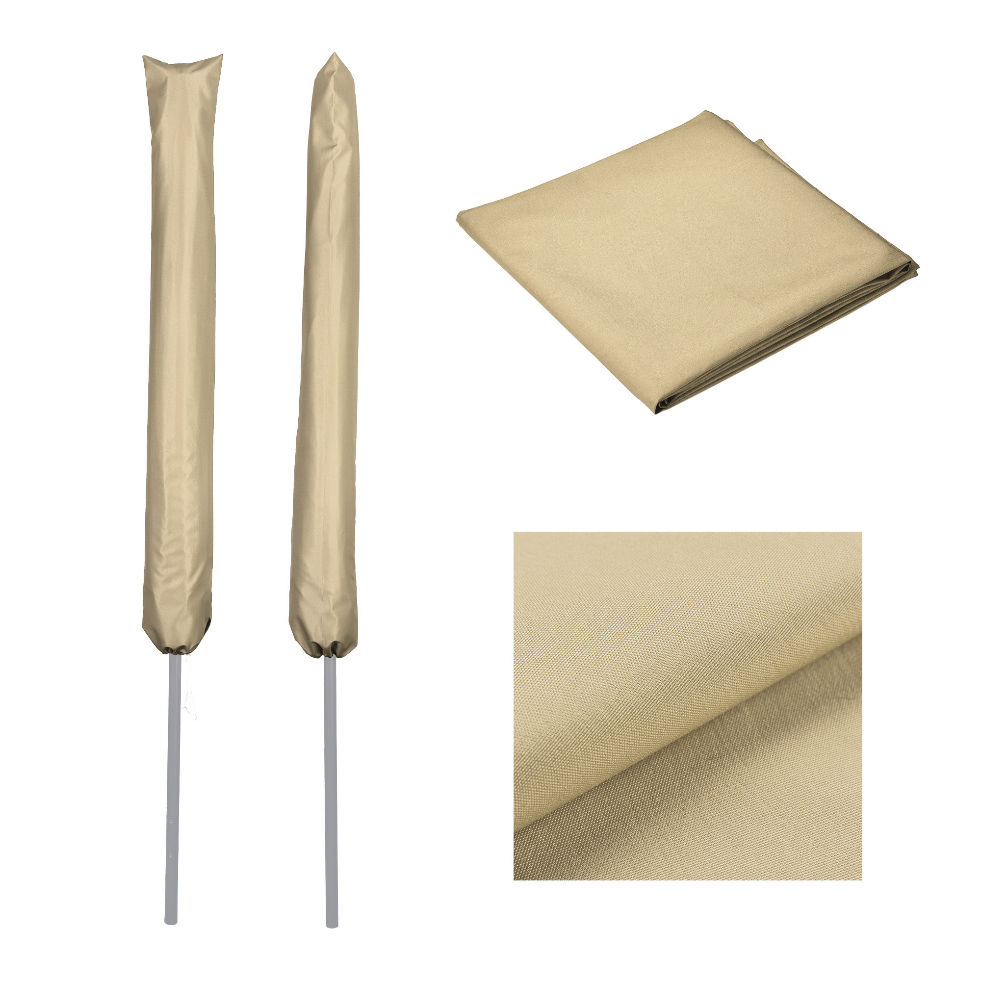 Patio Market Outdoor Umbrella Protective Canopy Cover Bag fit 6' 8' 9 ...