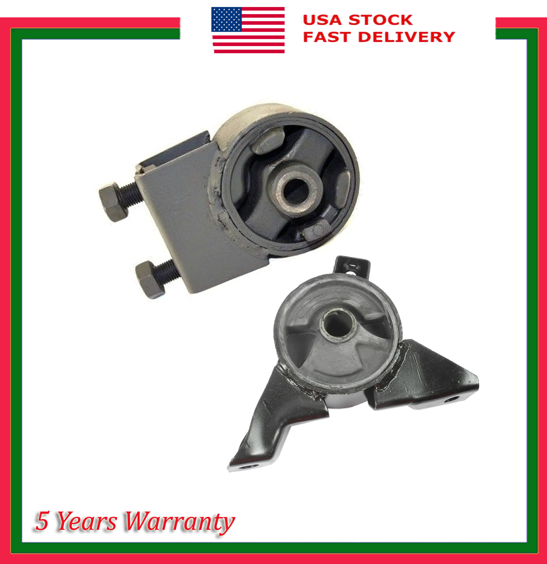 6457 4401 Trans Engine Motor Mount For Mazda 626 LX Sedan 2.0L 2000 ...