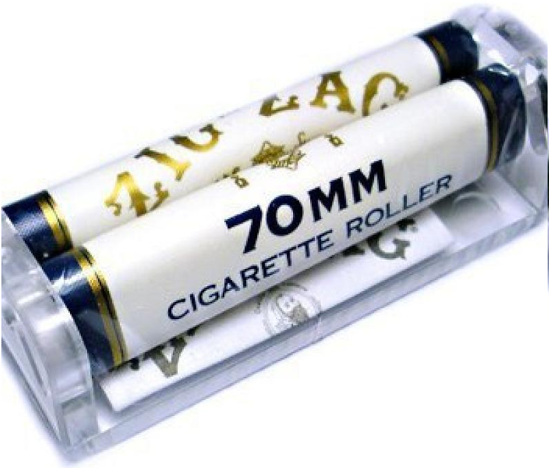Zig-Zag 70MM White Cigarette - 5 ROLLERS - Machine Zig Zag Roll Papers ...