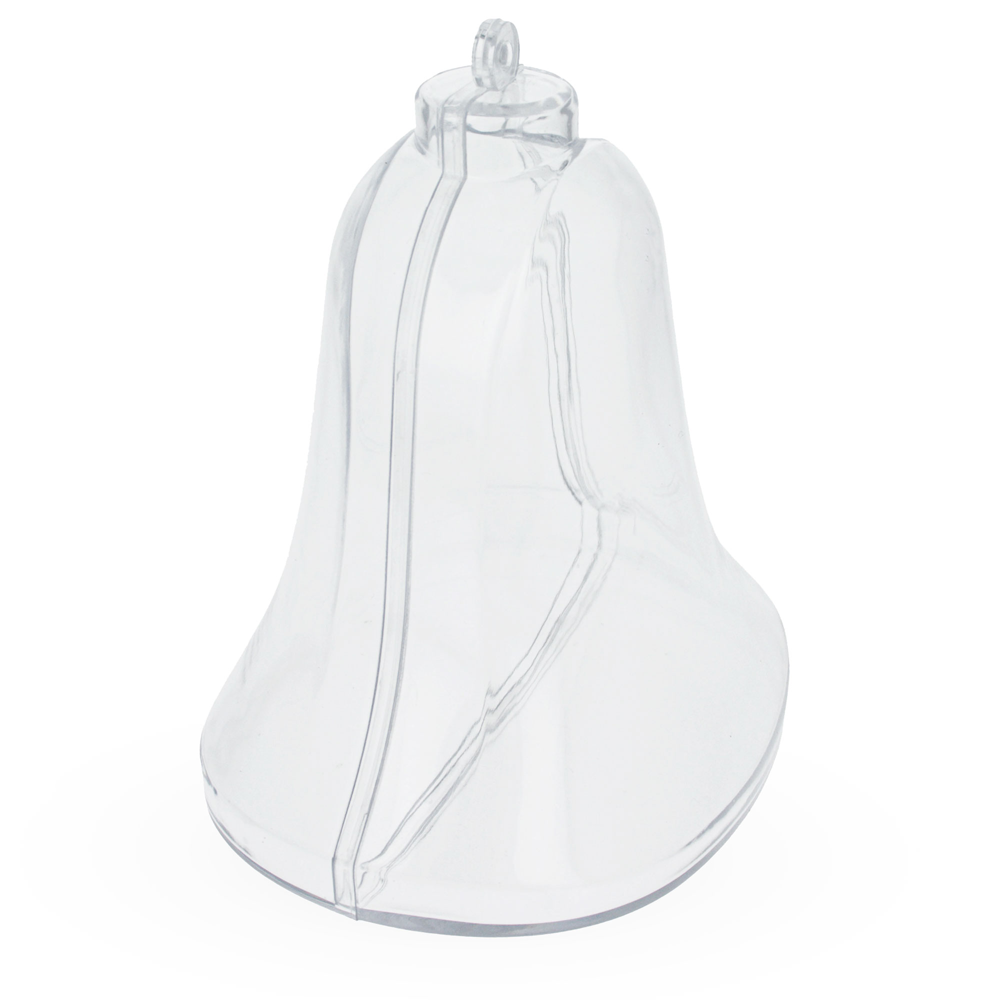 Set of 3 Clear Plastic Bell Ornaments 94 mm (3.7 Inches) | eBay