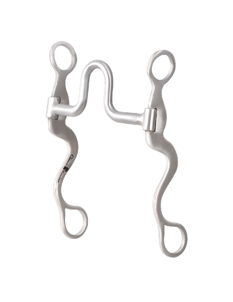 Classic Equine Bit Performance 8" Calvary Ported Silver SSPSBIT8CS43