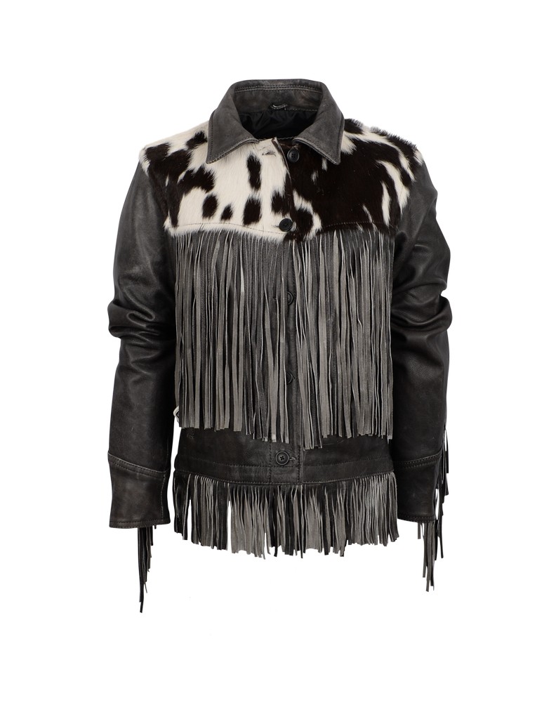 StS Ranchwear Western Jacket Womens Cowhide Blackstone STS6081 | eBay
