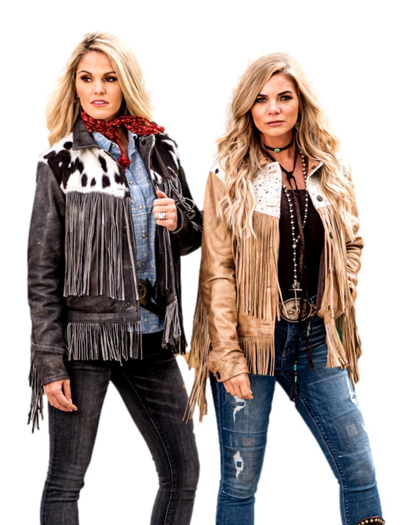 StS Ranchwear Western Jacket Womens Cowhide Blackstone STS6081 | eBay