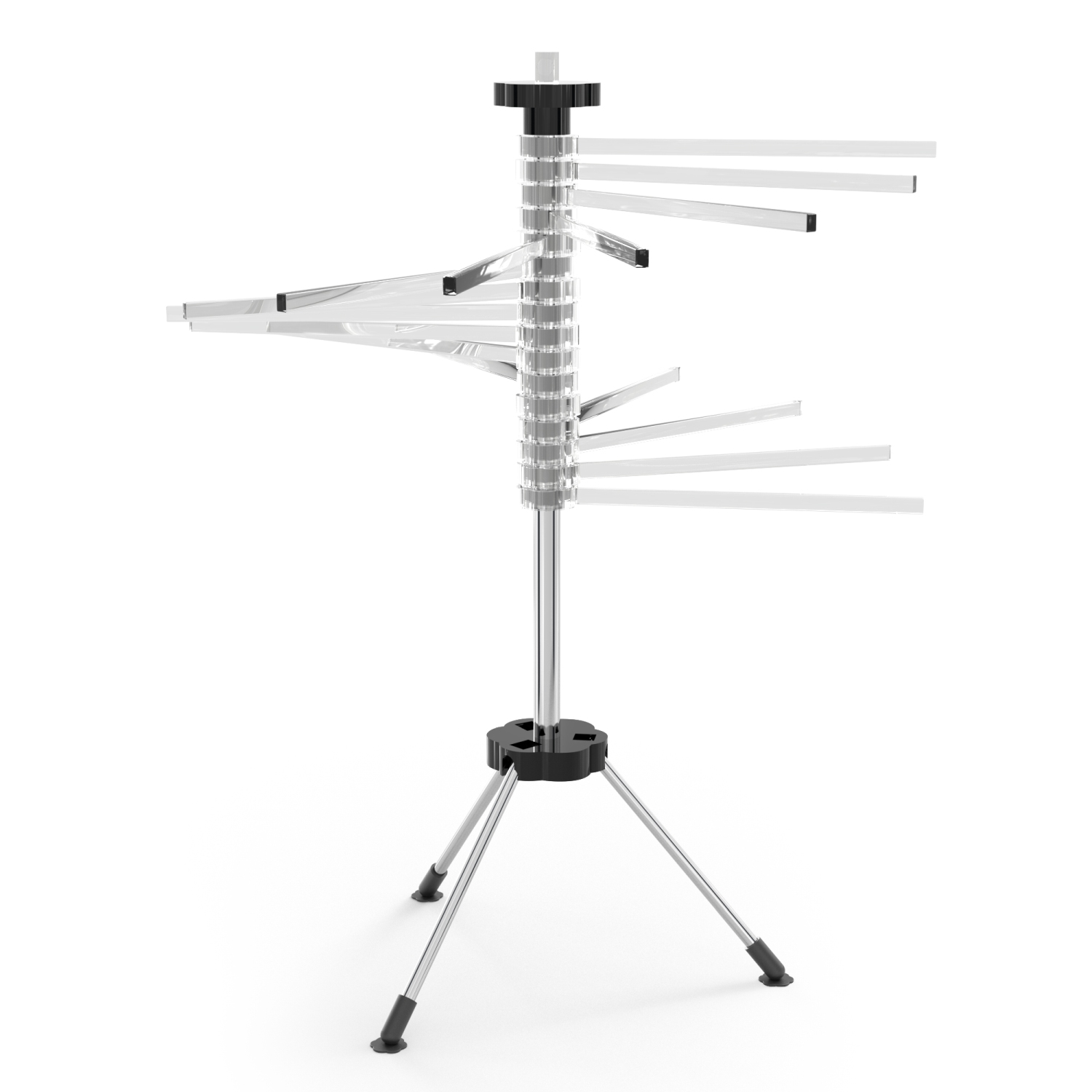 Supporto pasta per appendere e asciugare la pasta germogli estraibili pieghevole