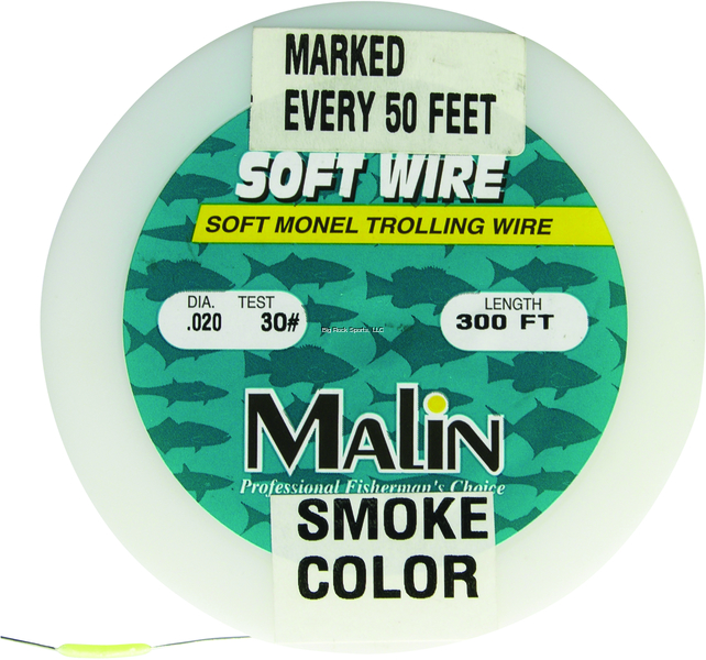 Malin M40-300 Soft Monel Wire 40lb 300 .024 Dia for sale online | eBay