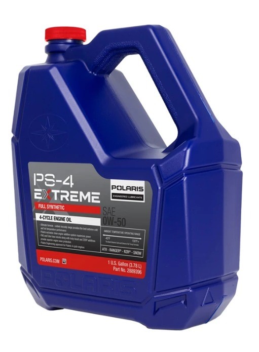 2011-2023 Polaris OEM PS-4 Extreme Full Synthetic 0W-50 Engine Oil, 4 ...